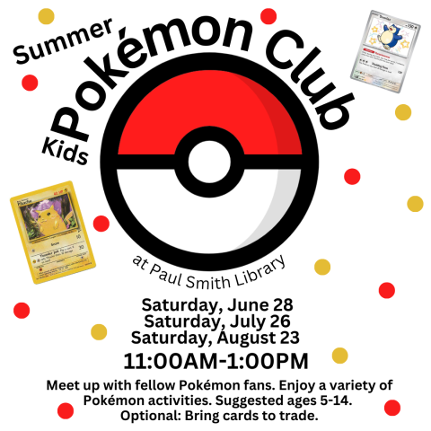 Summer Pokémon Club | York County Libraries